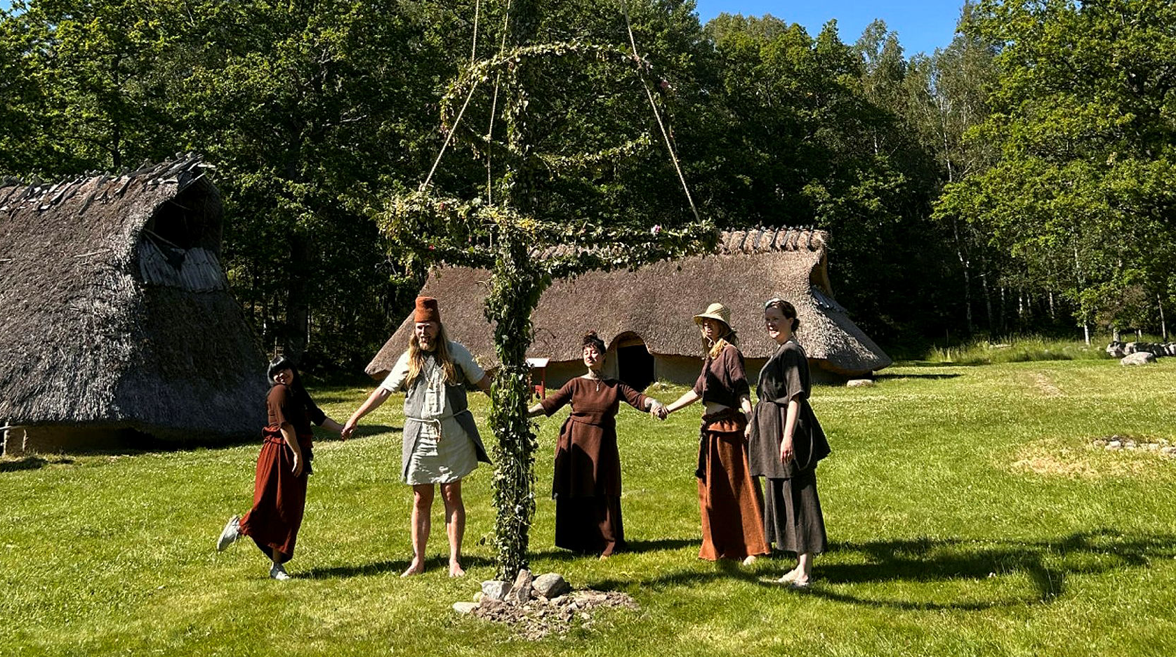 The summer solstice - Vitlycke museum